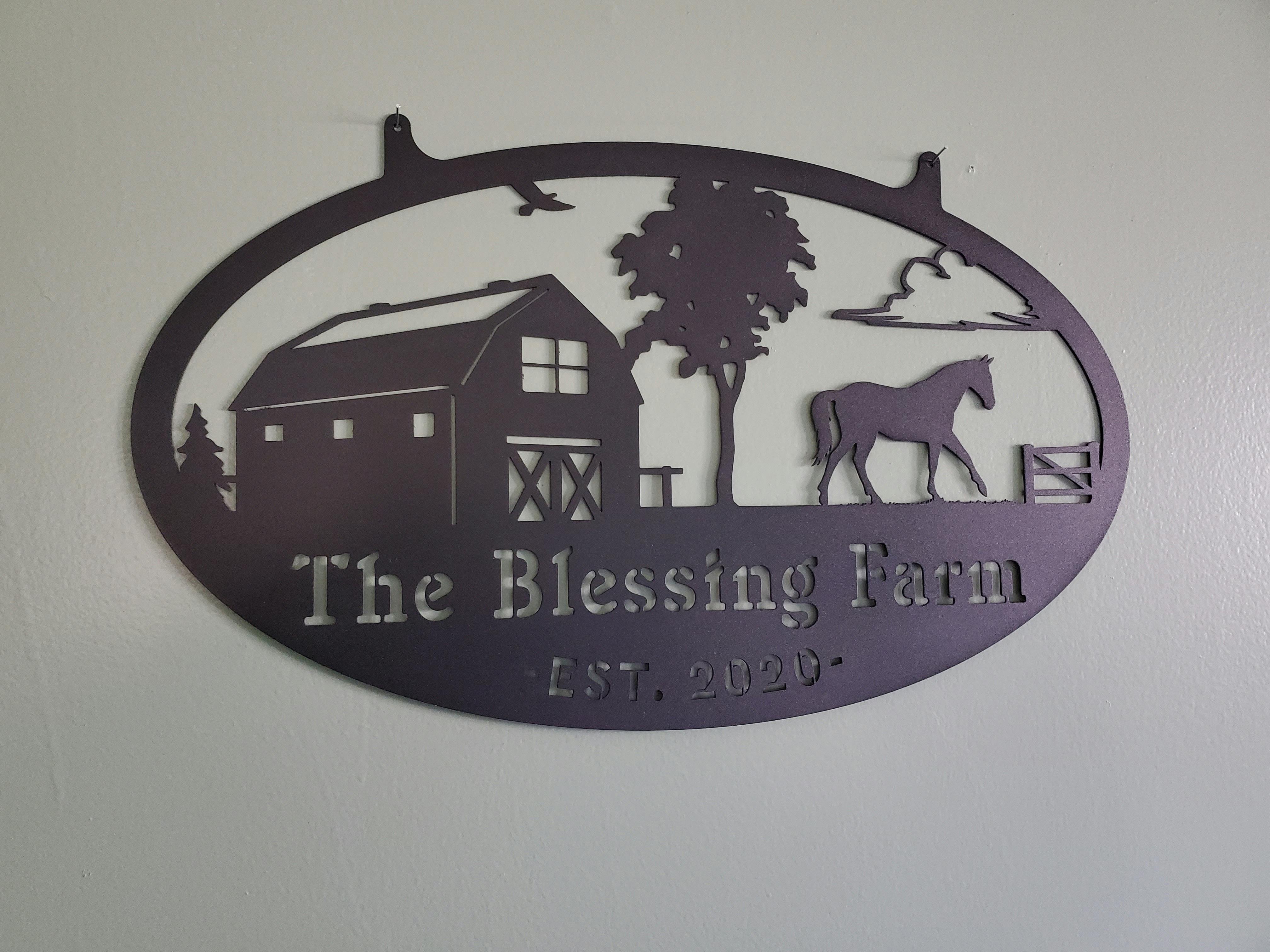 Choose Your Farm Sign - RealSteel Center