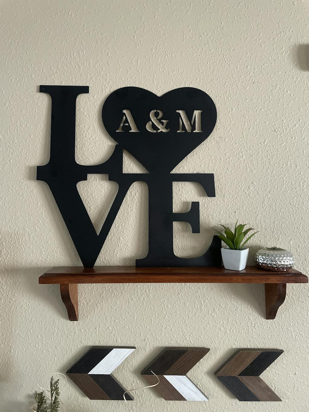 All You Need is This LOVE Monogram! The Perfect Gift for Someone ...