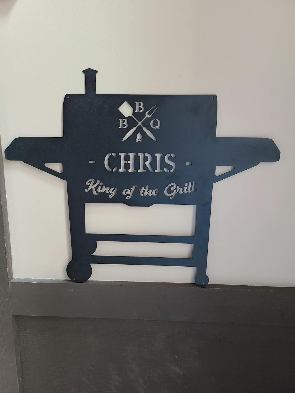 For the King of Your Home! Our BBQ Monogram is Sure to Make Him Smile ...