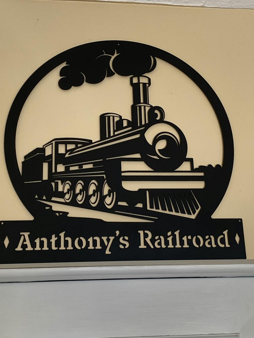 Choo Choo! Steam Train Monogram Coming Through! - RealSteel Center