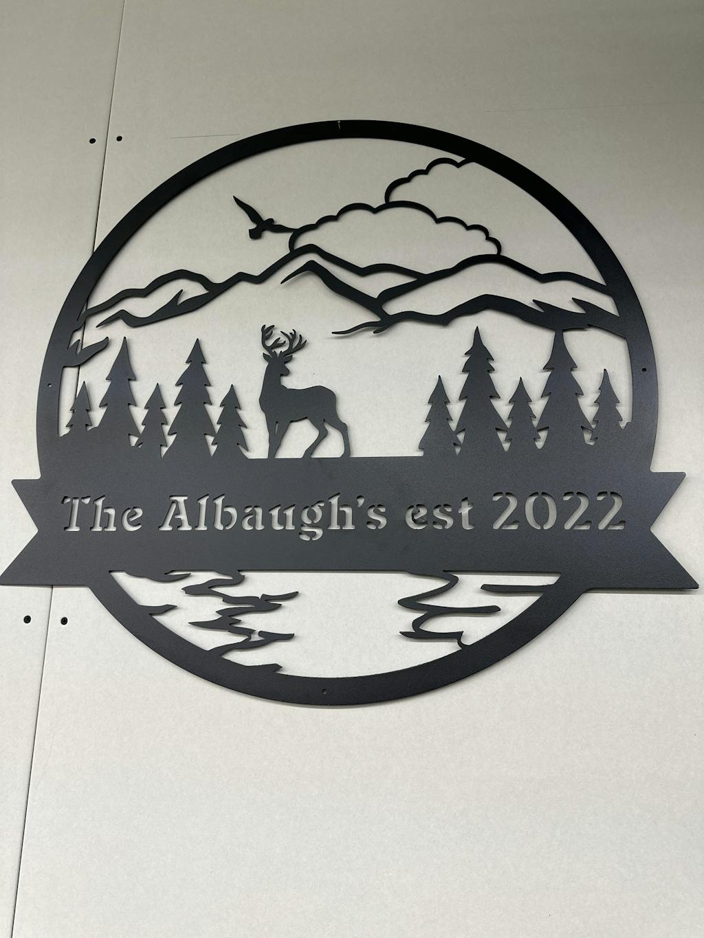 Decorate Your Mountain Sanctuary With Our The Great Outdoors Monogram ...