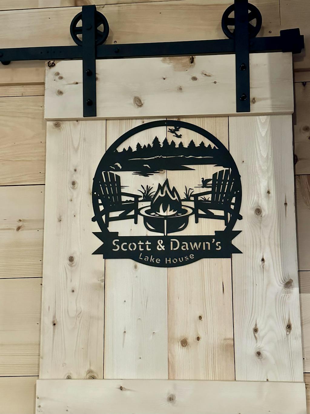 Personalized Campfire Monogram - RealSteel Center