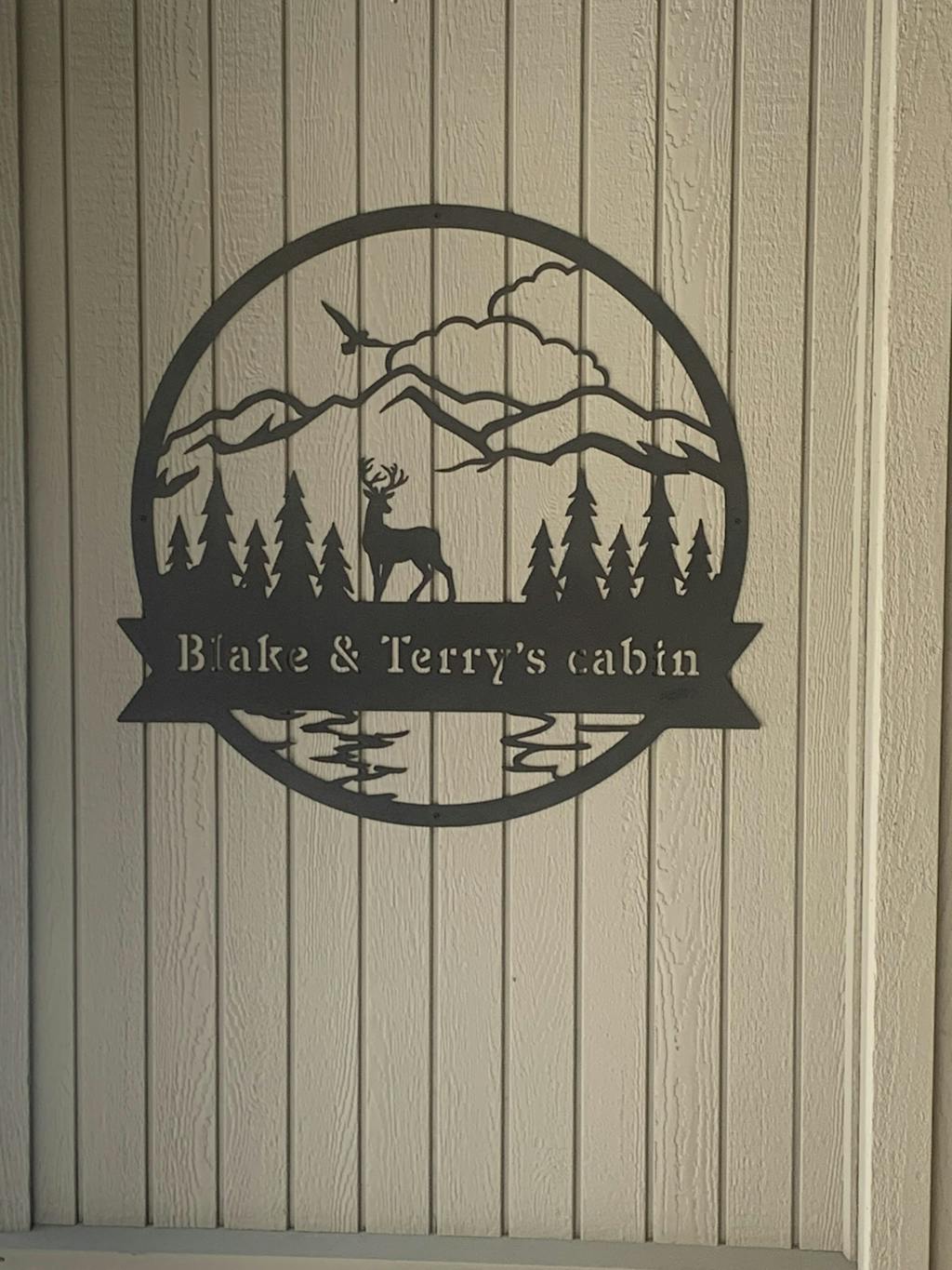 Decorate Your Mountain Sanctuary With Our The Great Outdoors Monogram ...