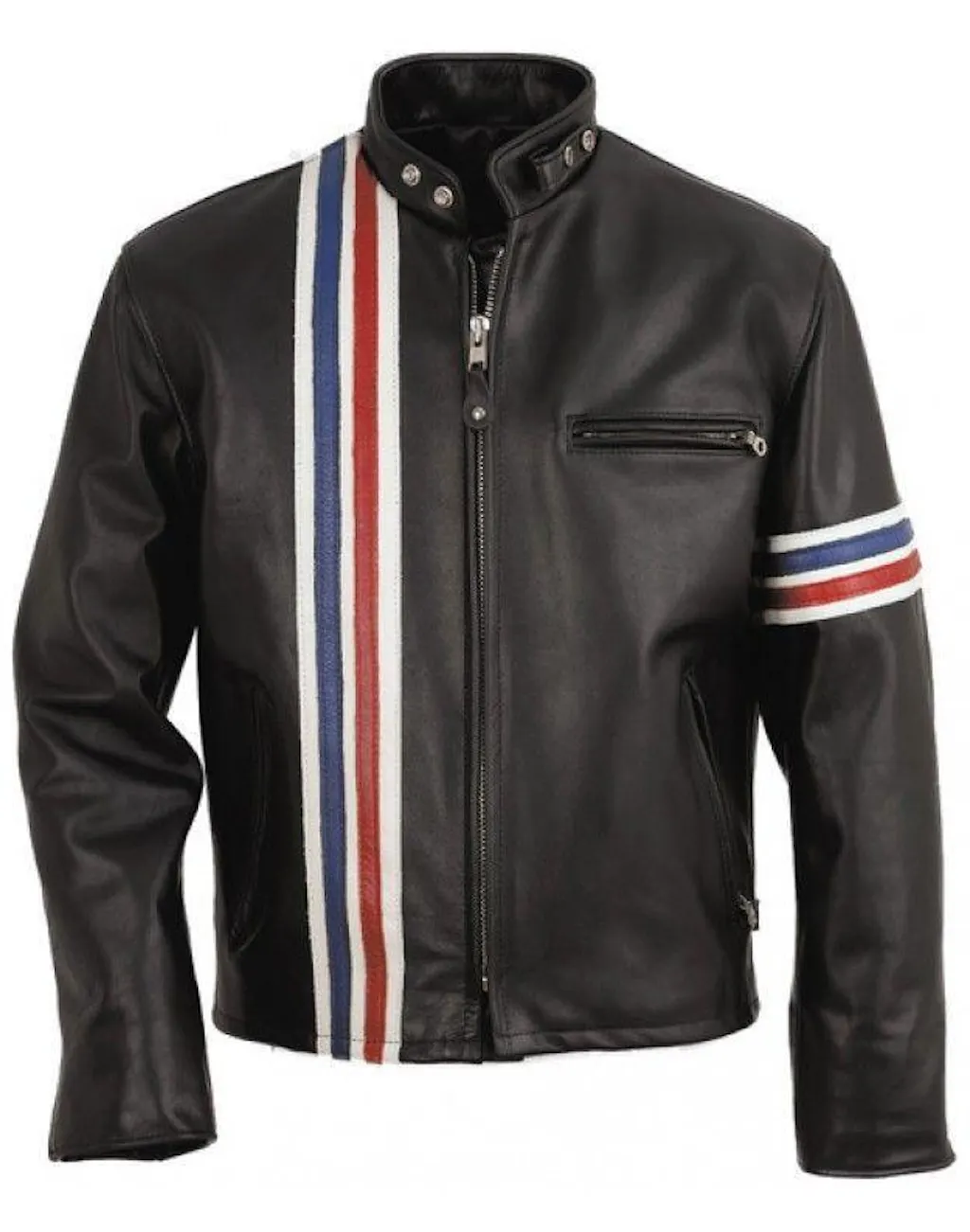 Men's Handmade Easy Rider Leather Motorcycle Jacket – Rebels Market