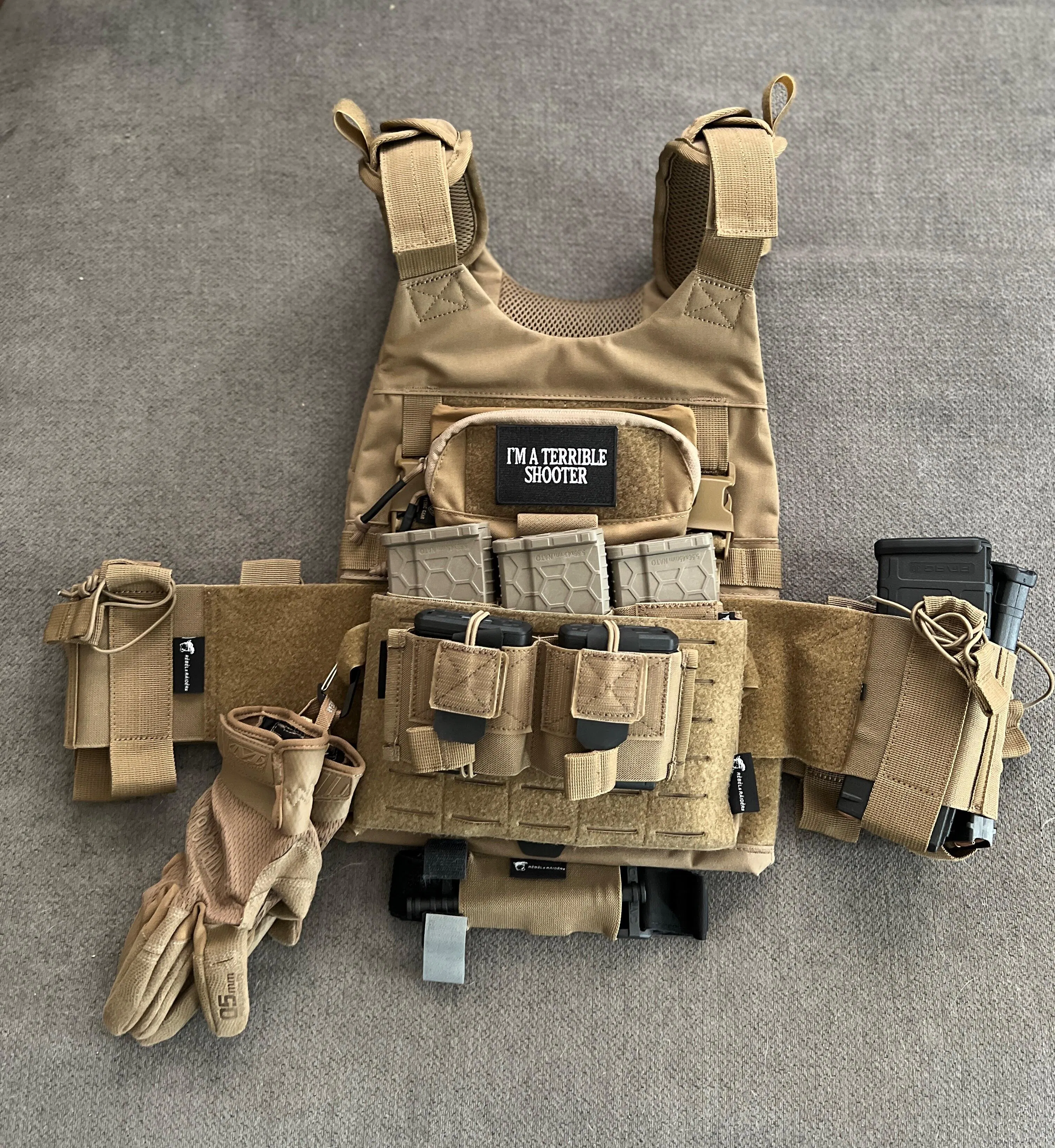 REBELs RAIDERs - Vakarian Plate Carrier – RÈBÈLs RÄIDÈRs