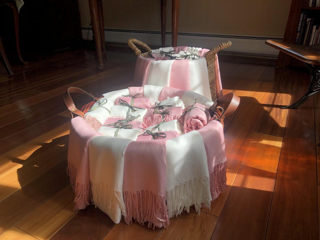 Bulk Pashmina Wedding Favors | Ivory Pashmina Shawl