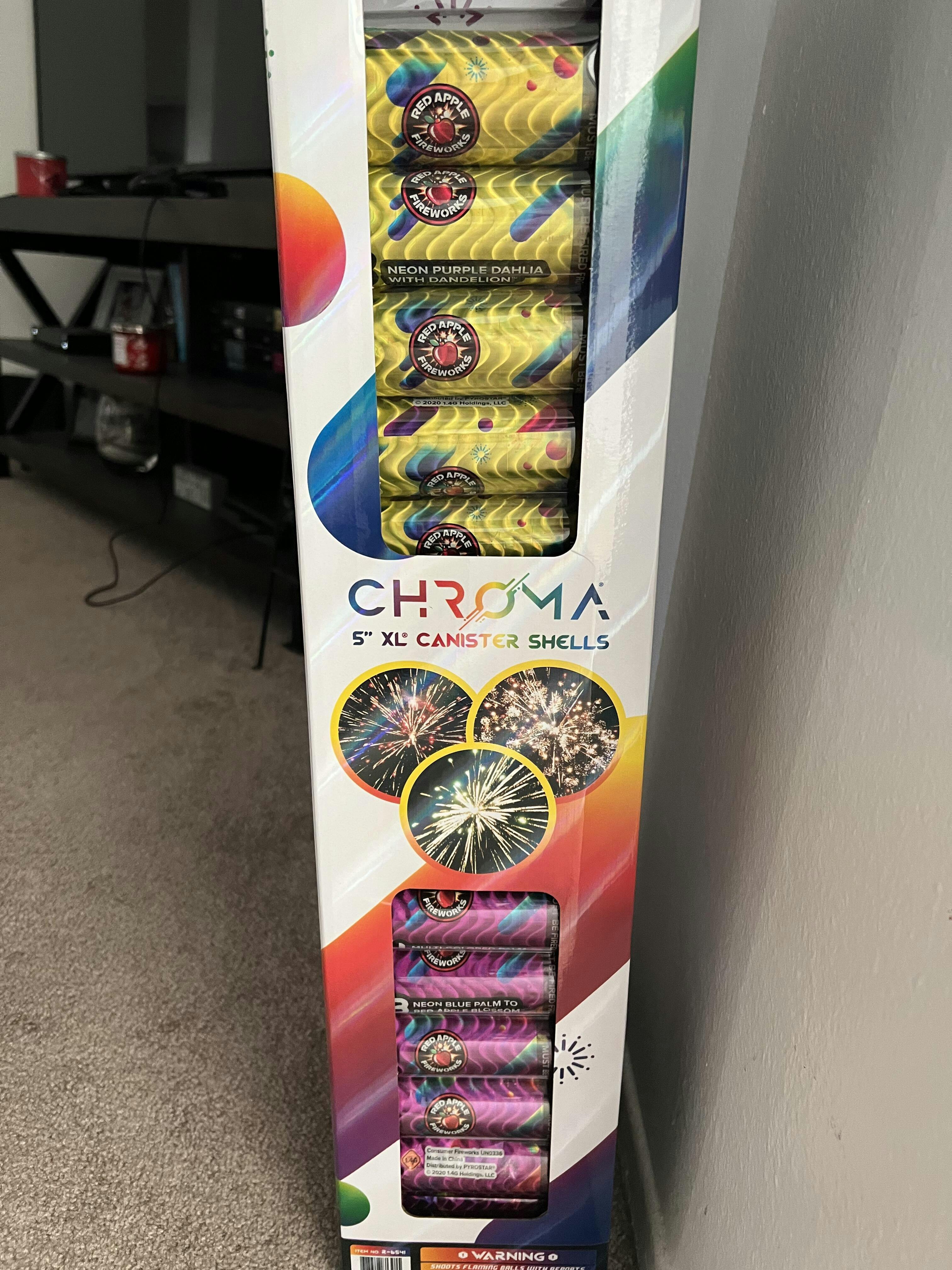 Buy Chroma® 5-Inch XL® Canister Shell Fireworks Online
