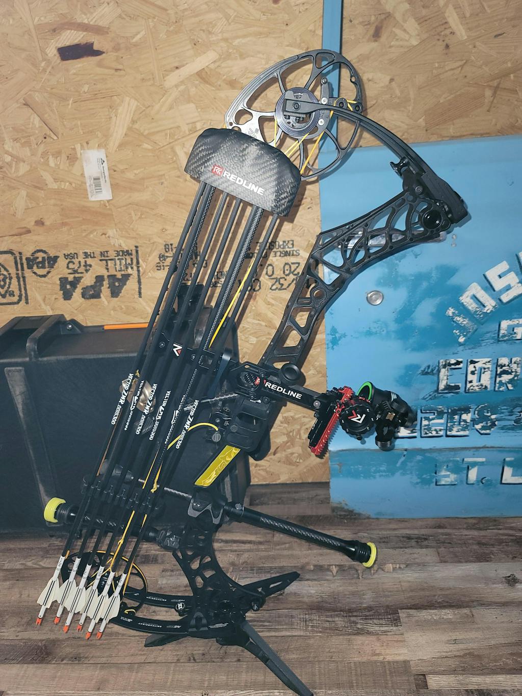 RL-1 Carbon 6 Arrow Quiver - Redline Bowhunting