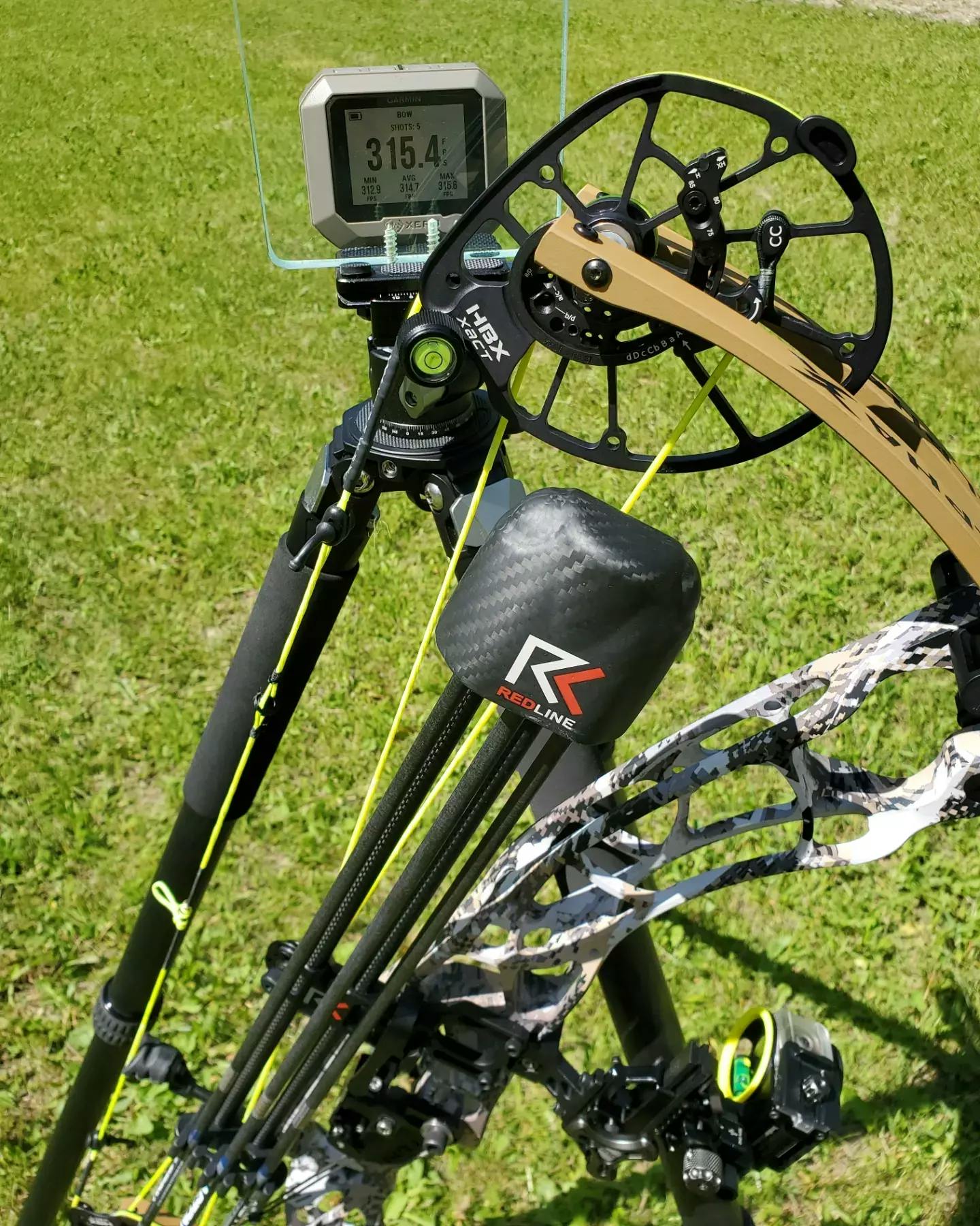 Redline Bowhunting RL-1 Carbon 3 Arrow Quiver