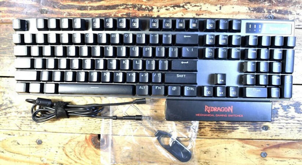 Redragon K556 PRO Upgraded Wireless Aluminum RGB Gaming Keyboard ...