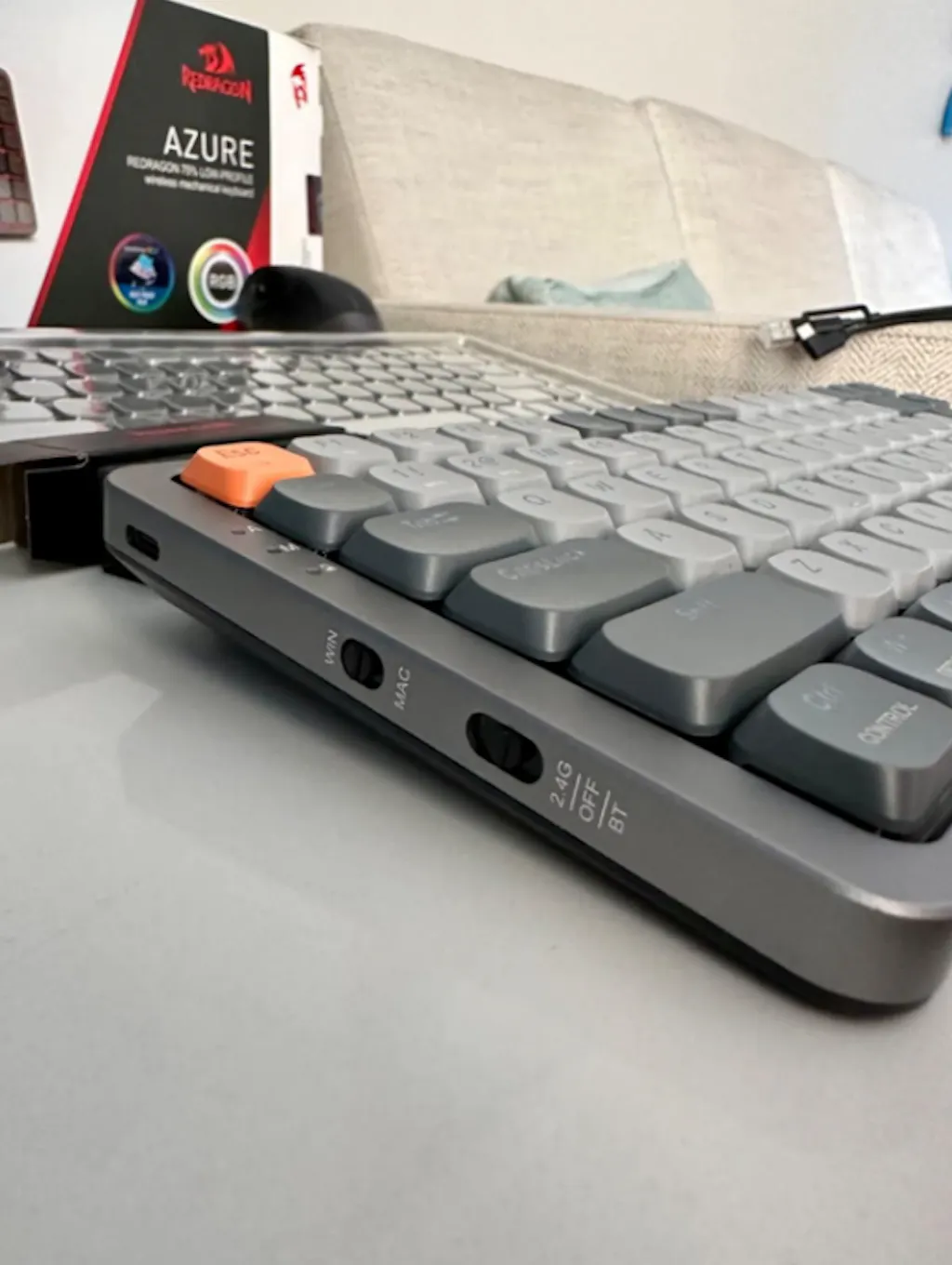 Redragon K652 Keyboard - Dual Main System Supported and Ultra-Thin ...