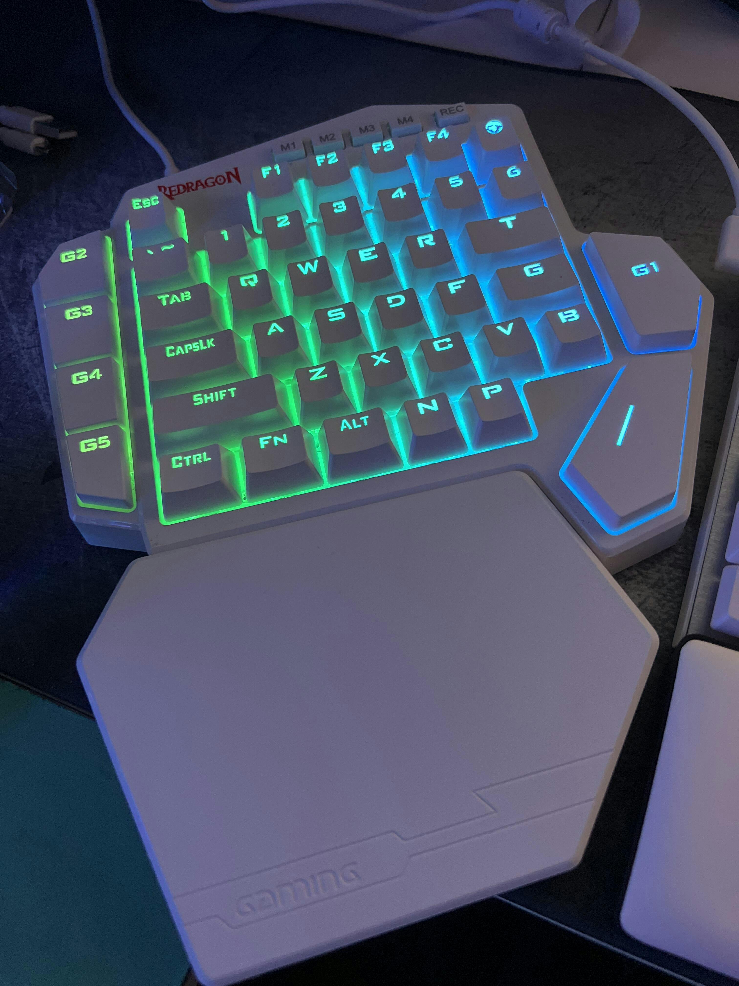 Redragon K585 DITI One-Handed Mechanical Gaming Keyboard | Left Hand ...