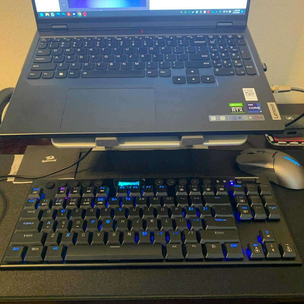 Redragon K621 Horus TKL Tenkeyless Wireless Mechanical Keyboard ...