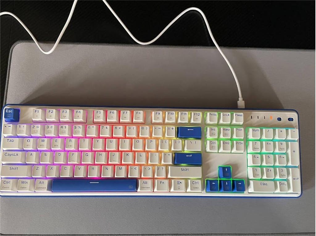 Redragon FAYE K685 PRO 104 Keys Wireless Gasket RGB Gaming Keyboard ...