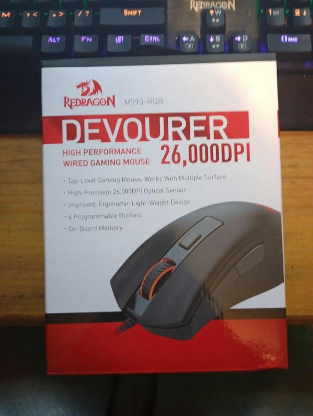 Redragon INVADER M993 RGB Wired Gaming Mouse – Redragonshop