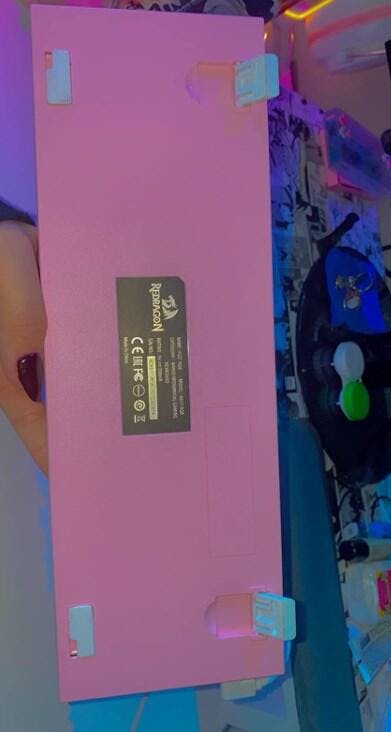 Redragon FIZZ K617 60 Pink Mechanical Gaming keyboard – Redragonshop