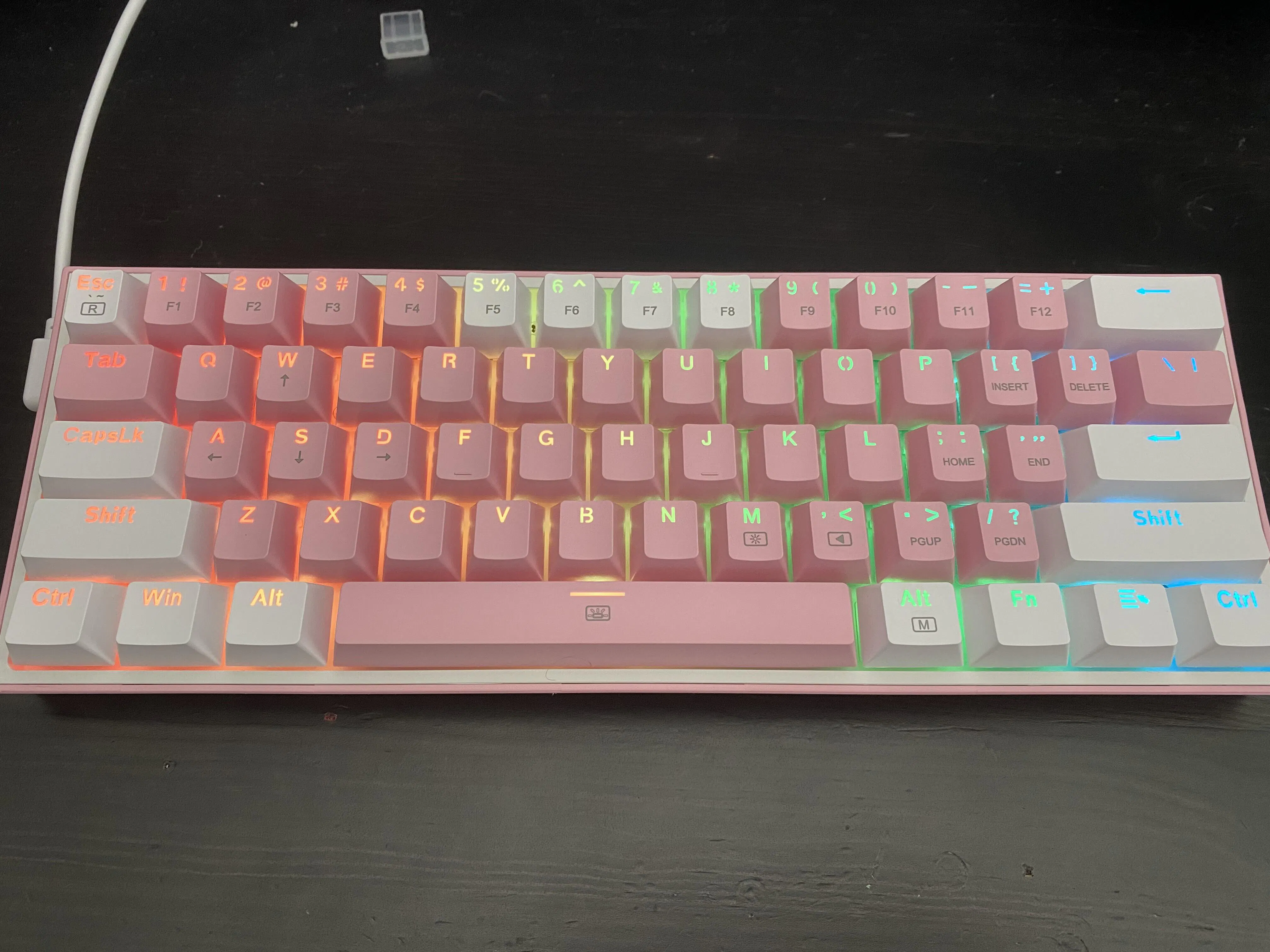 Redragon FIZZ K617 60 Pink Mechanical Gaming keyboard – Redragonshop