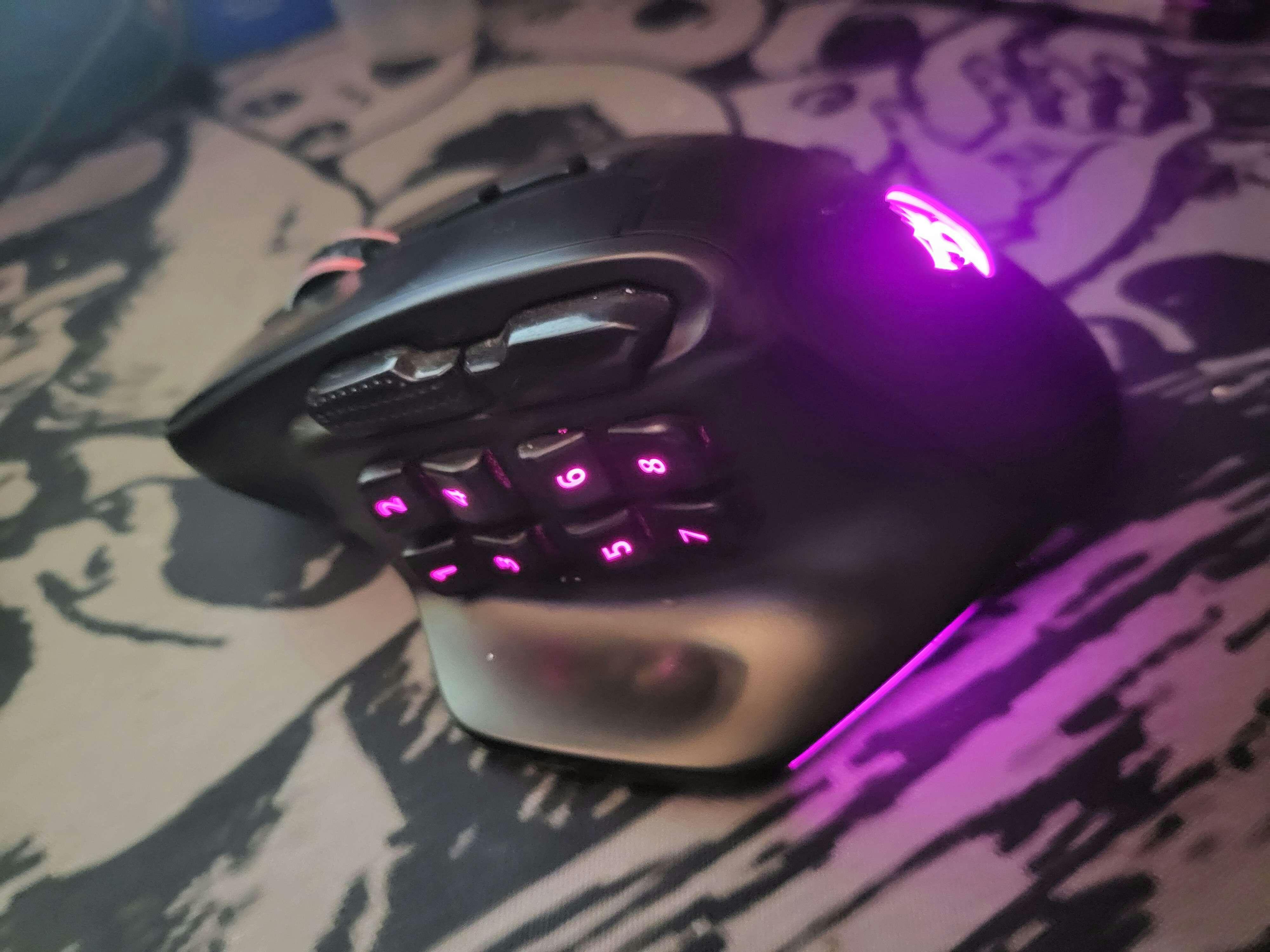 Upgrade Your Gaming with Redragon M811 PRO Wireless MMO Gaming Mouse ...