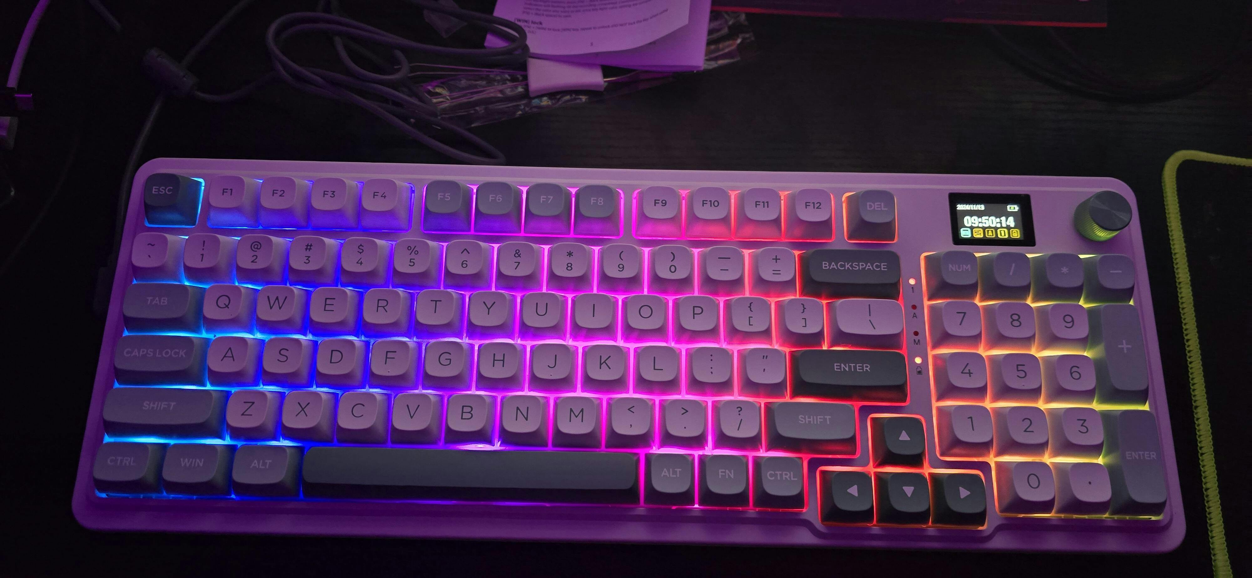 Redragon GALATIN PRO K719 95 Keys OEM Profile Gasket RGB Gaming ...