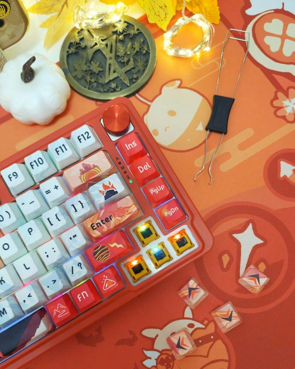 Redragon UCAL K673 PRO 75% Wireless Gasket Anime Keyboard – Redragonshop