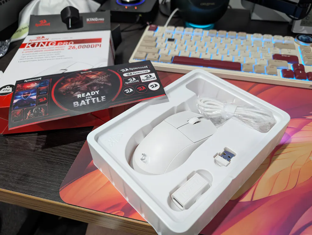 Redragon K1NG M916 PRO 1K Hz 3-Mode Wireless Gaming Mouse – Redragonshop