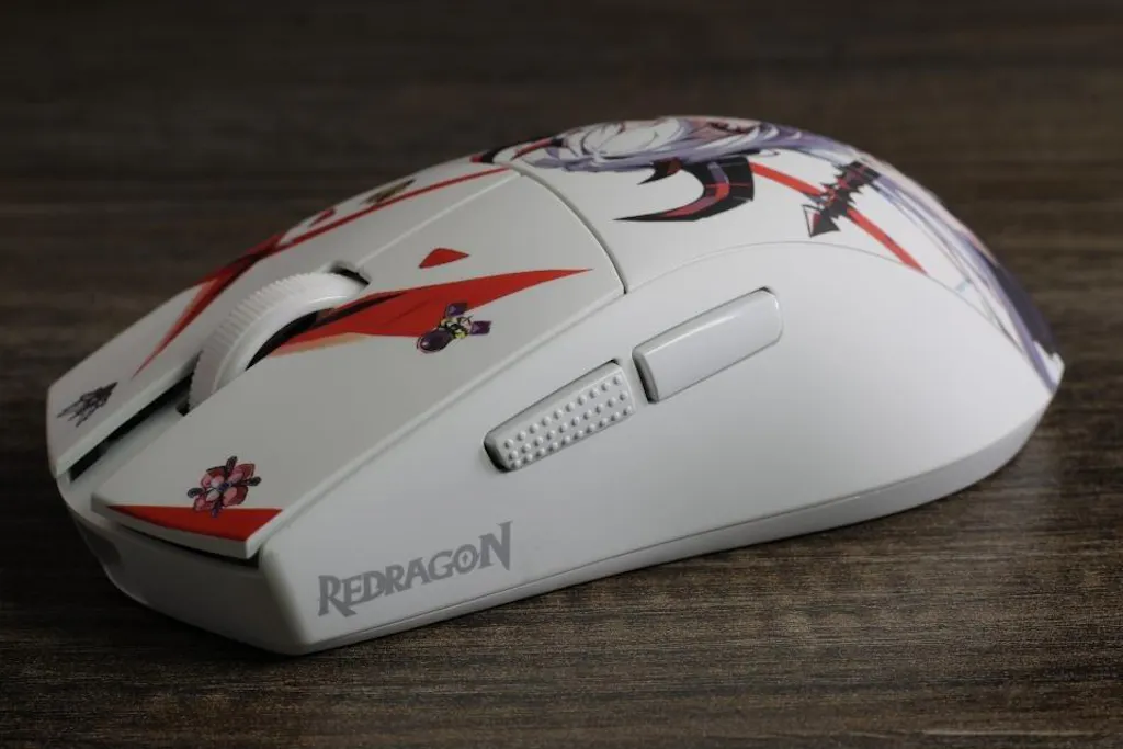 Redragon K1NG M916 PRO 1K Hz 3-Mode Wireless Anime Gaming Mouse ...