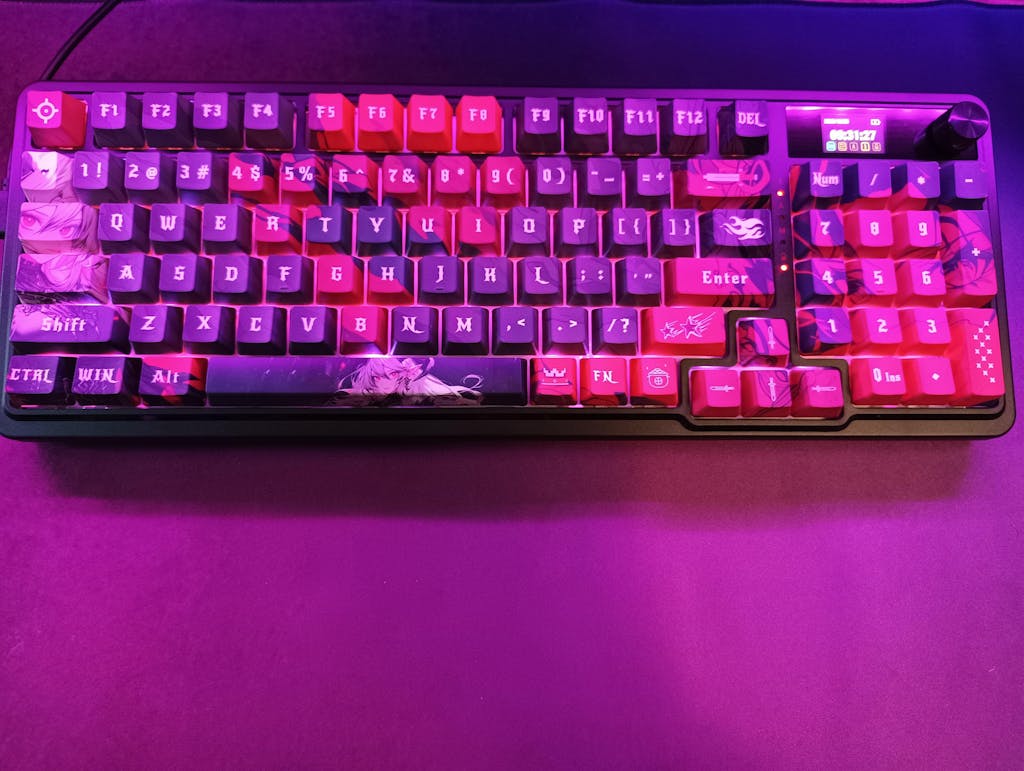 Redragon ARTEMIS K719 PRO 96% Anime Keyboard w/Smart Display & Knob ...