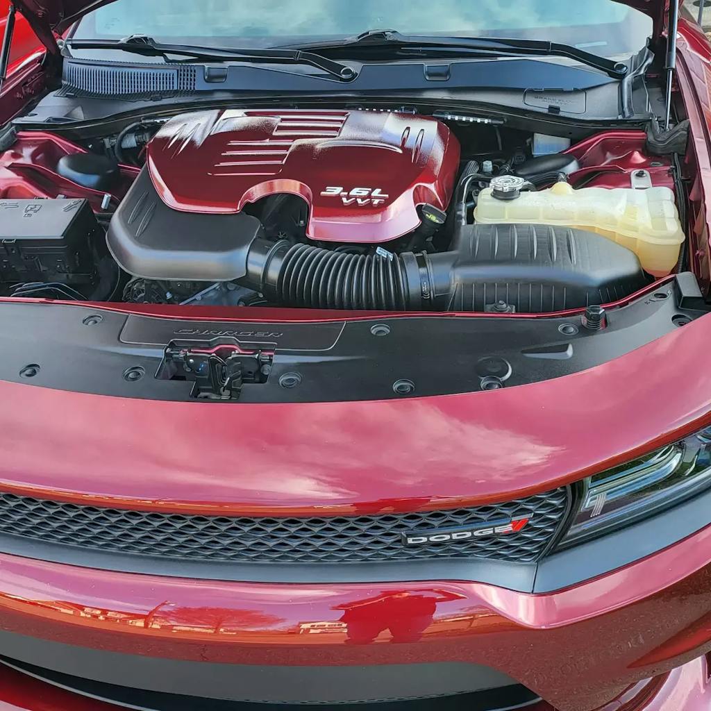 V6 Engine Cover Decals