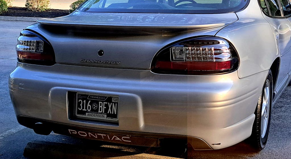 97-03 Grand Prix Rear Lettering Decal | PONTIAC Lettering