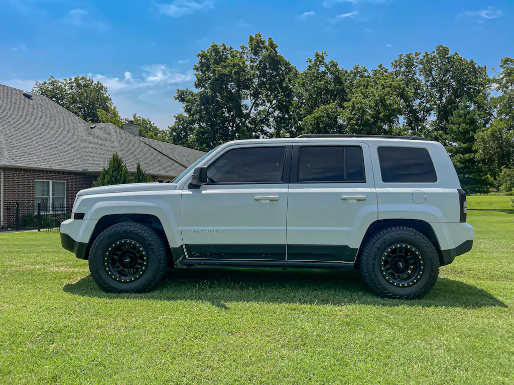 PATRIOT Emblem Overlay Decals for Jeep Patriot