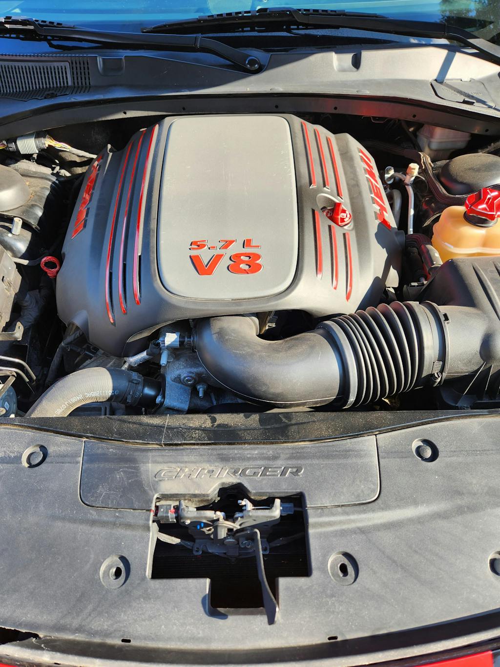 5.7L V8 Engine Cover Overlay Decals | Chrysler 300C Decals