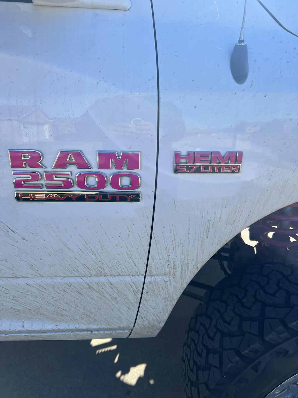 RAM 2500 Emblem Overlay Decals