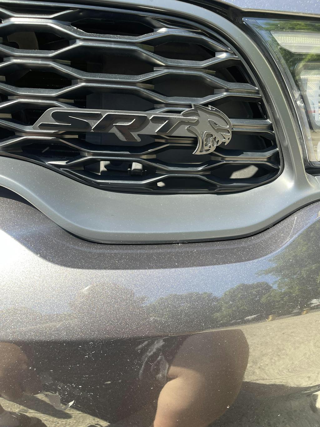 SRT Hellcat Emblem Overlay Decals - Durango