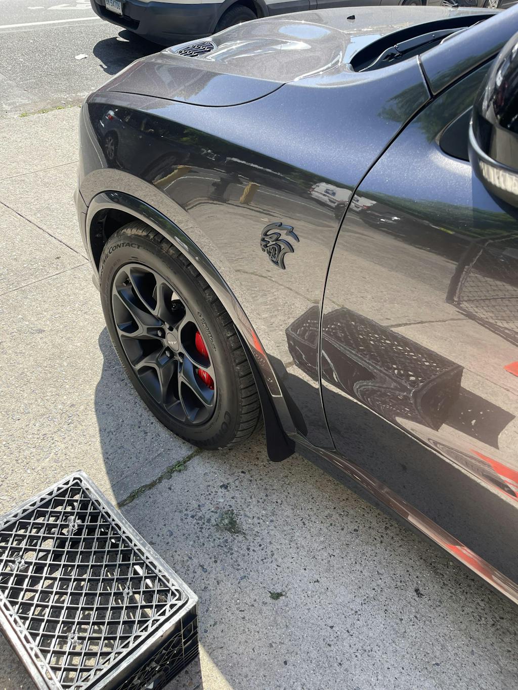 SRT Hellcat Emblem Overlay Decals - Durango
