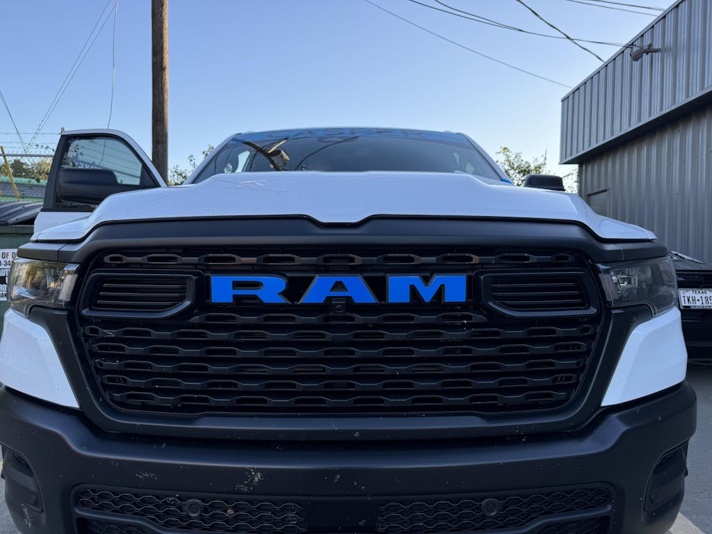 RAM Tailgate Emblem Overlay Decals - 2025 RAM 1500