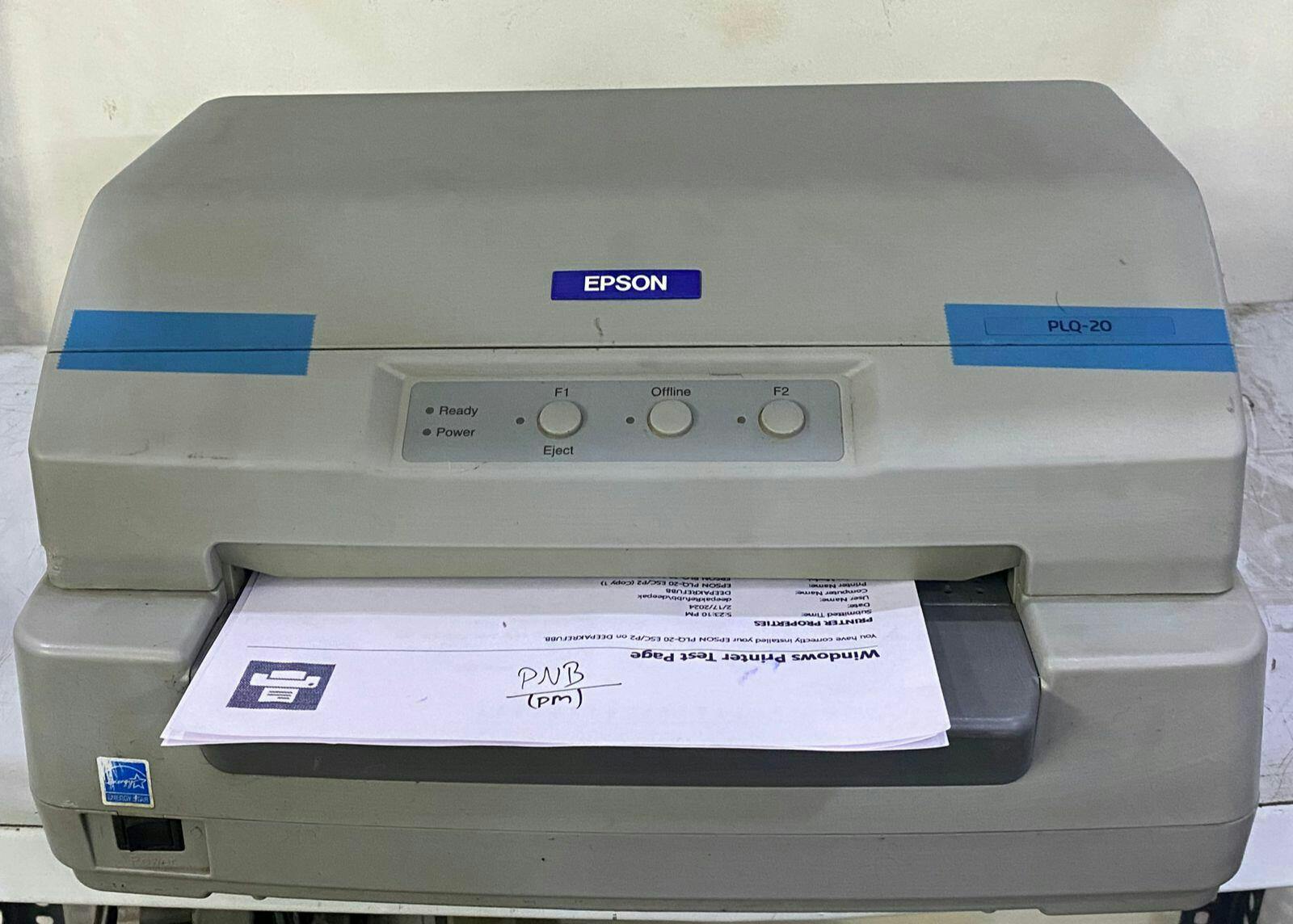 Epson PLQ20 Passbook Printer (Refurbished)