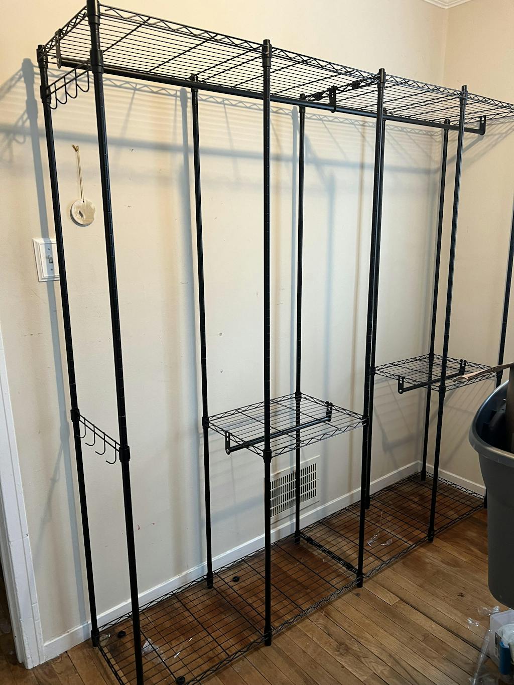 Raybee 900lbs Heavy Duty Clothing Rack, Adjustable Metal Clothes Rack ...