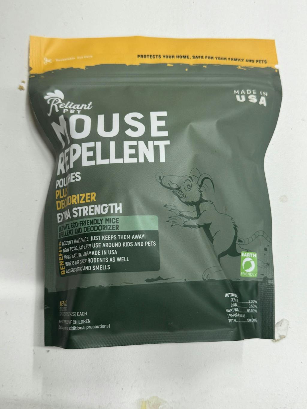 Mouse Repellent Pouches - Made With Peppermint - USA – Reliant Pet