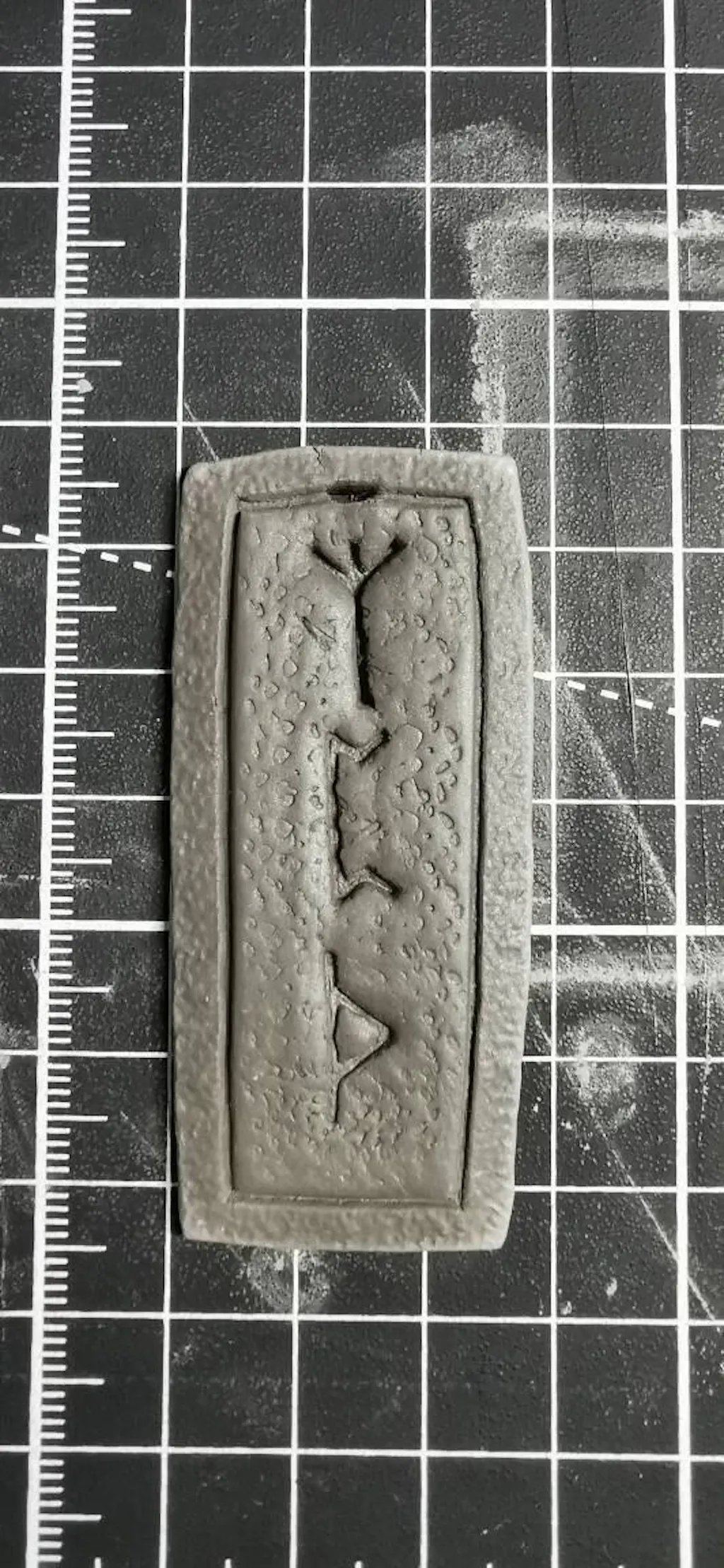 Elder Futhark Runes | Clay stamps | Relyef pottery tools – Rélyéf
