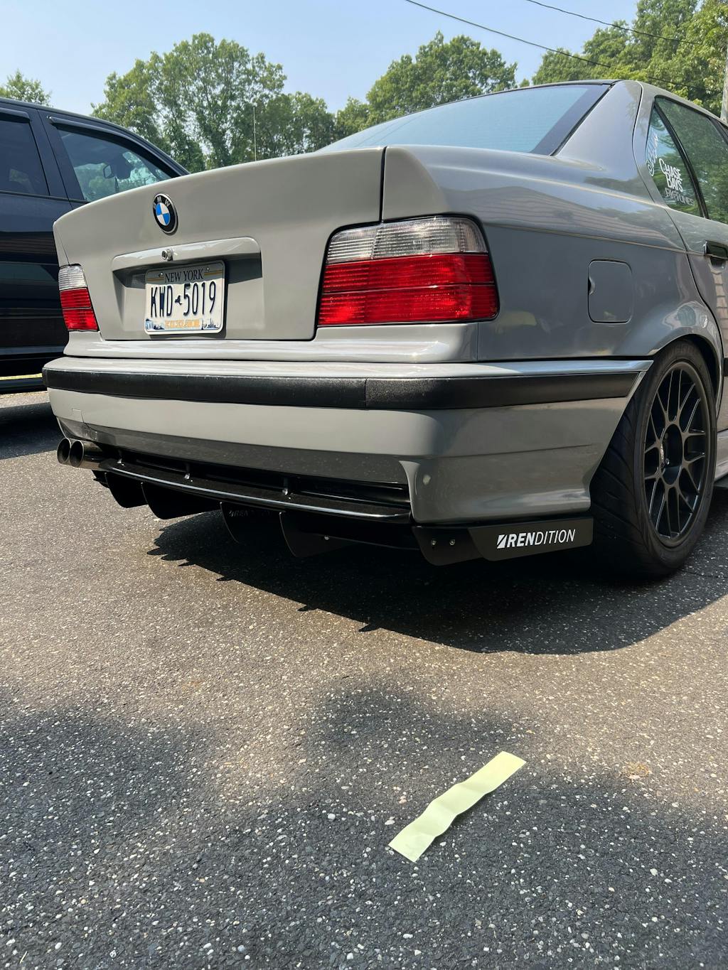 BMW E36 Rear Diffuser Kit V3 | OEM+ Option by Rendition – Rendition ...