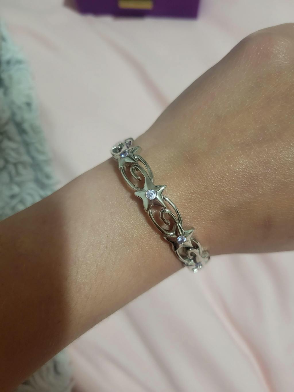 Magic Pegasus Princess Brietta Bracelet, Lilac Star Bracelet – Reorah