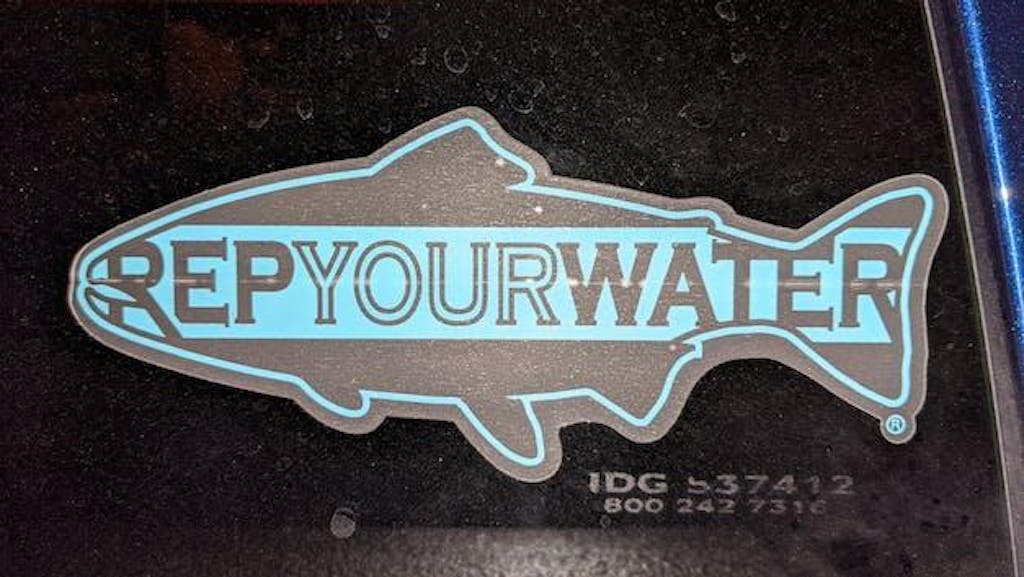RepYourWater® Clear Water Sticker