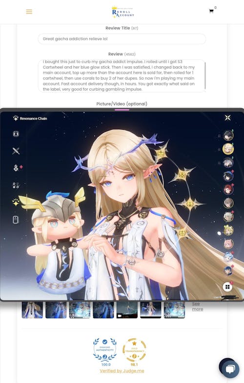 Wuthering Waves Account: Cheap 5 Star WuWa Account For Sale