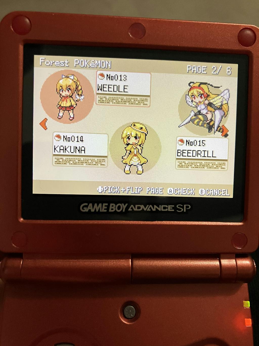 Pokemon Moemon Fire Red (Gameboy Advance GBA) Custom Fan made Hack ...