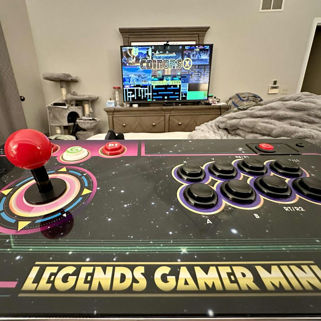 Legends Gamer Mini Home Arcade + CoinOps-X Arcade – Console – 7000 ...