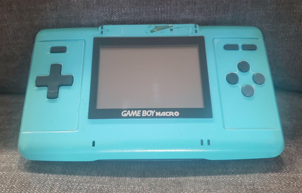 Glass Screen Lens + Label for Game Boy Macro — Retro Modding