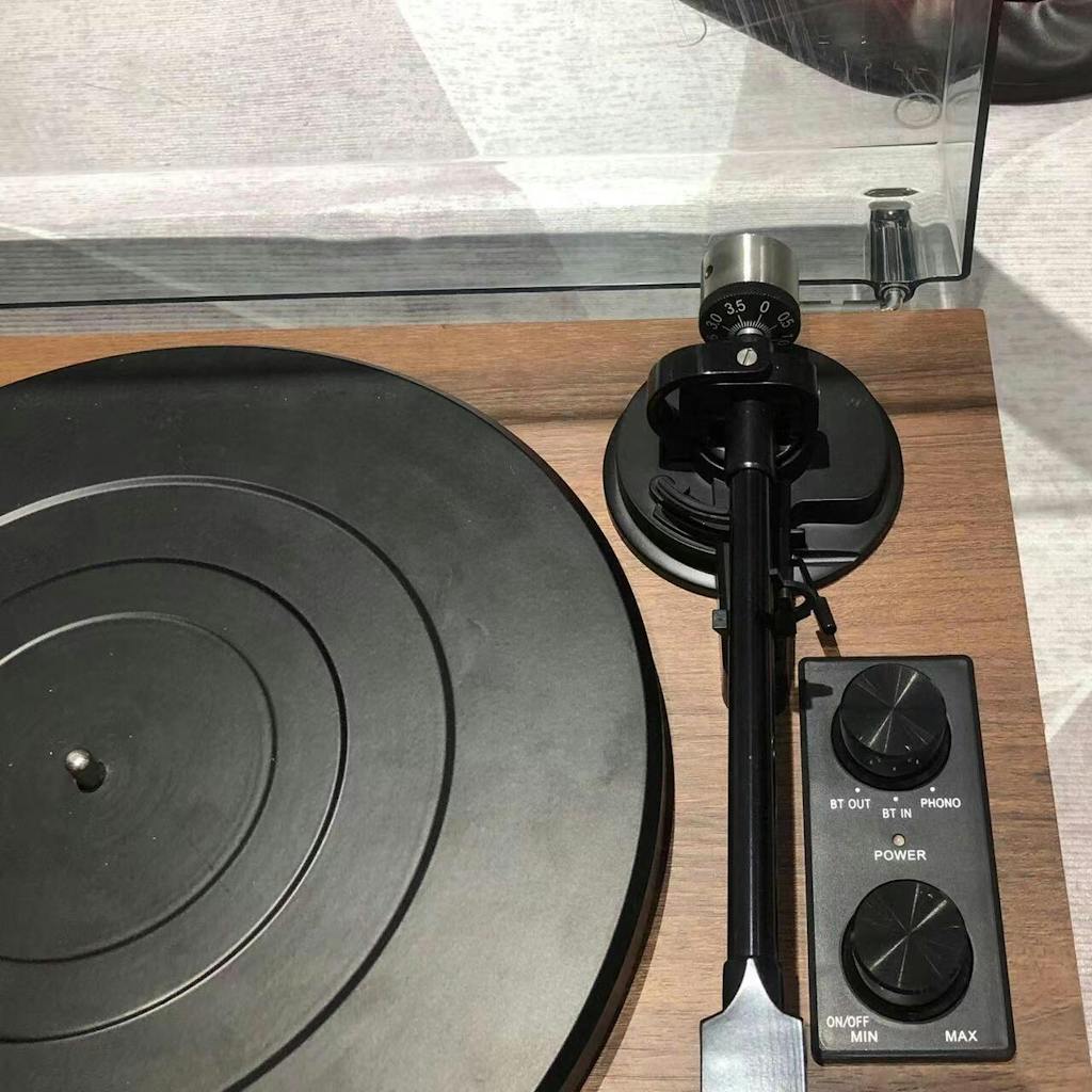 UD006 Dual Bluetooth Record Player System with Stereo Speakers ...