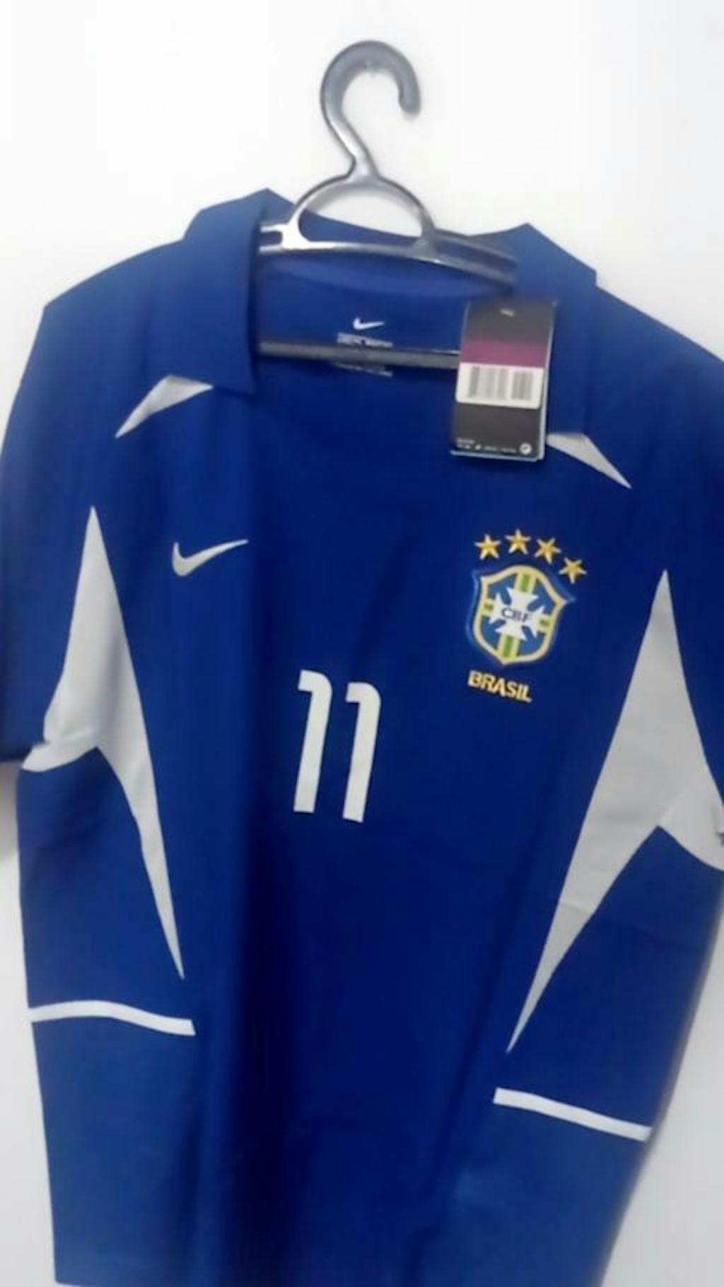 Brazil 2002 Away Jersey - World Cup Winners – Retros League