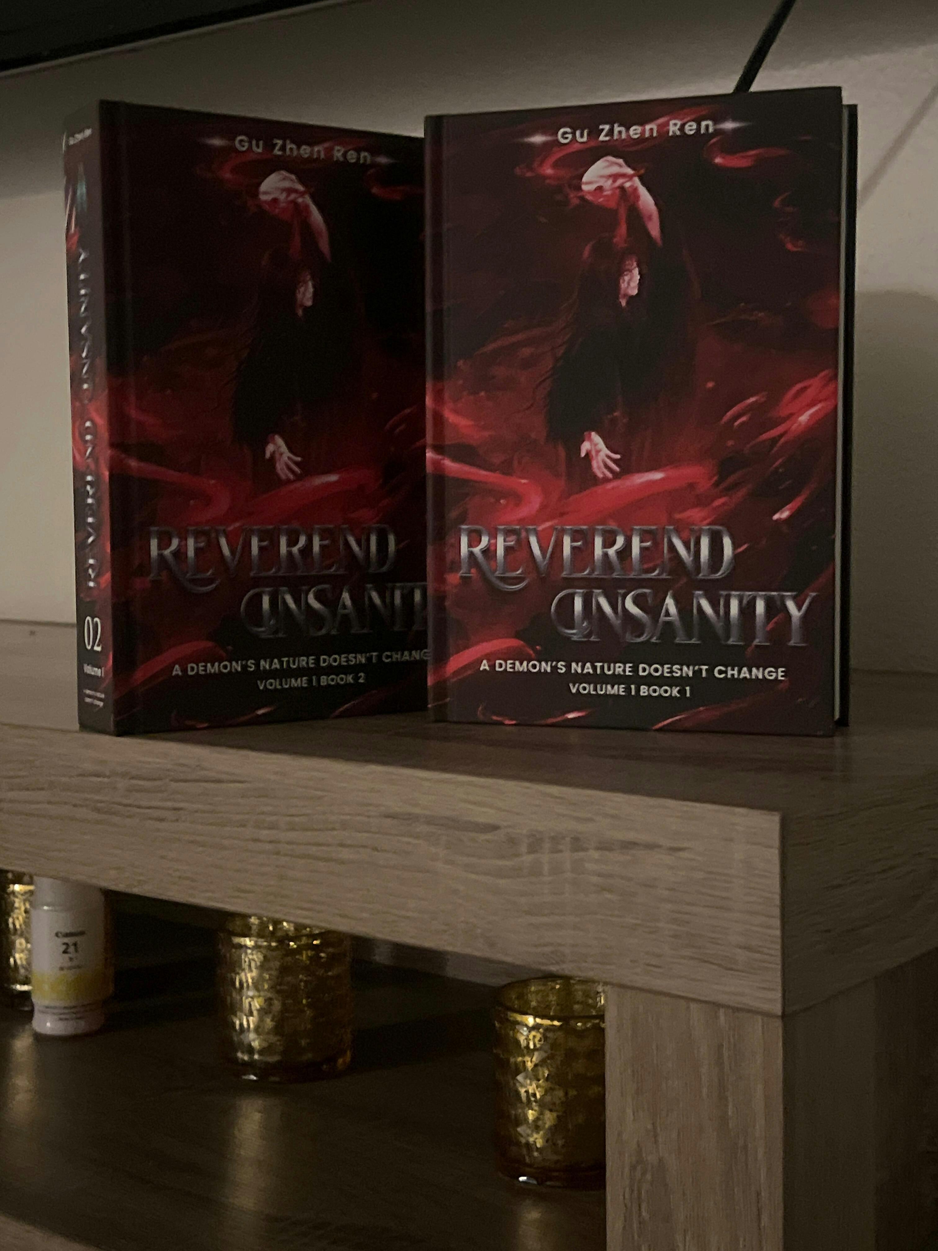 Reverend Insanity Volume 1 Two Hardcover Book Set (Book 1+2 ...