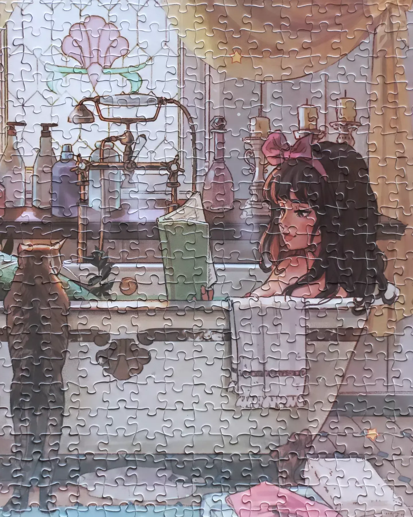 A Mermaid's Bath Jigsaw Puzzle (1000 Pieces) – Reverie Puzzles